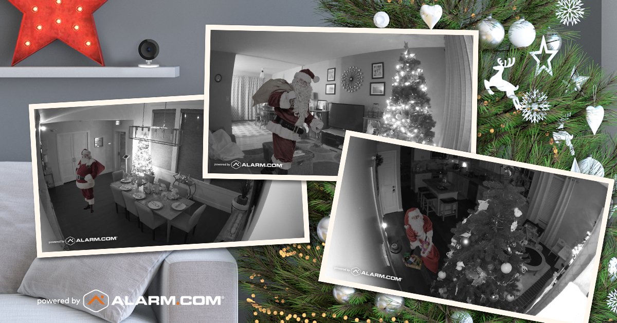 Christmas Home Security Features for Alarm.com Users